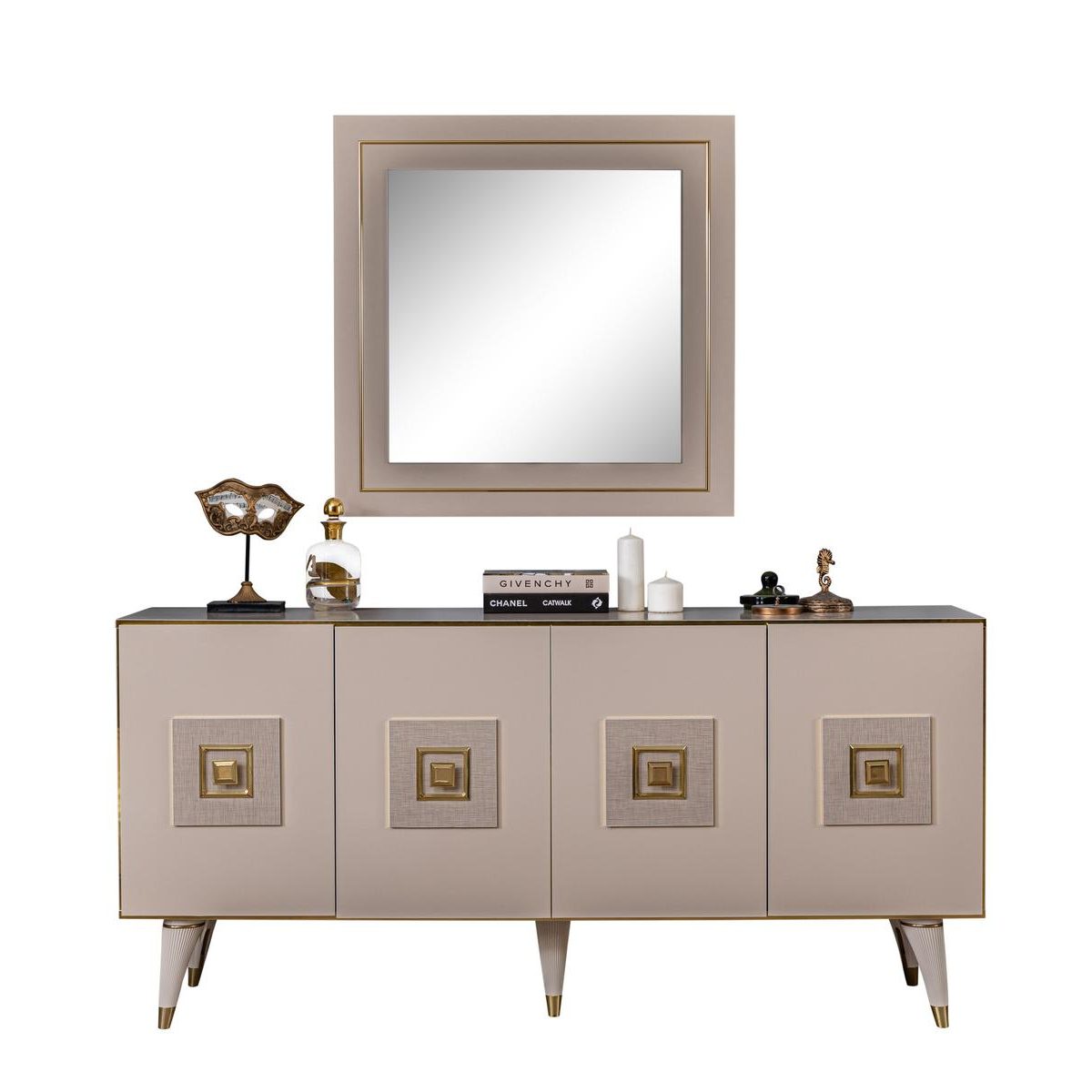 LOTUS CONSOLE+MIROIR 3000231/237 - Yatout Home