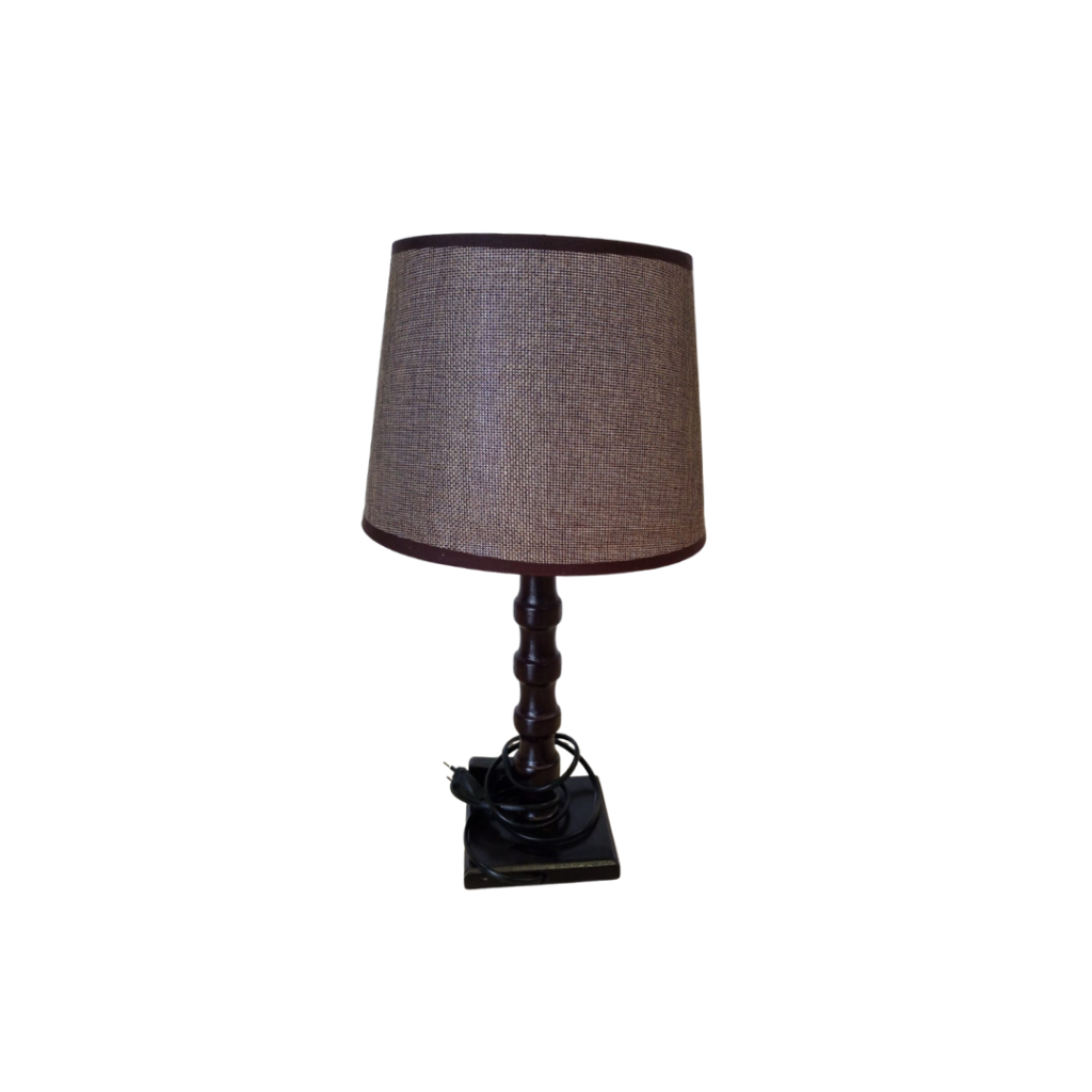 ABAJOUR TOILE TORSADE - Yatout Home